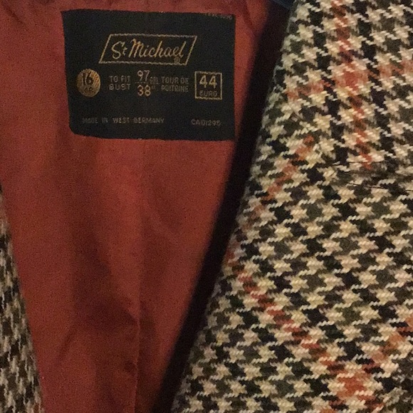St.Michael | Jackets & Coats | St Michael Vintage Wool Blazer | Poshmark